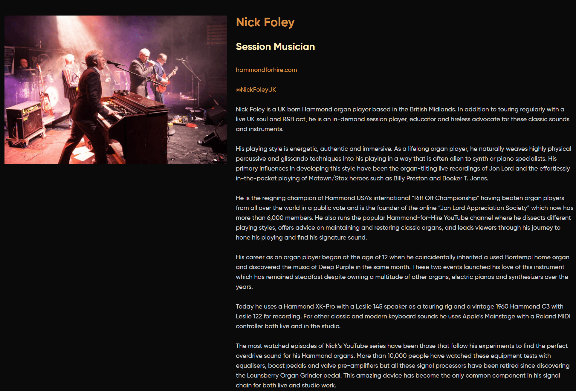 Lounsberry Pedals review - Nick Foley UK